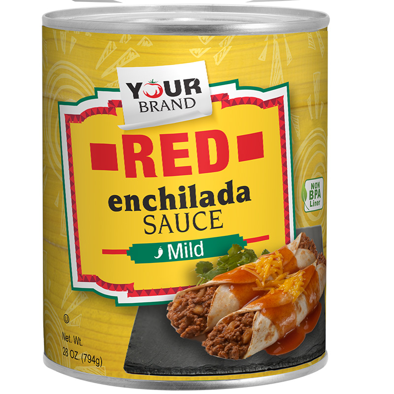 28 oz Red Mild Enchilada Sauce | Red Gold Tomatoes