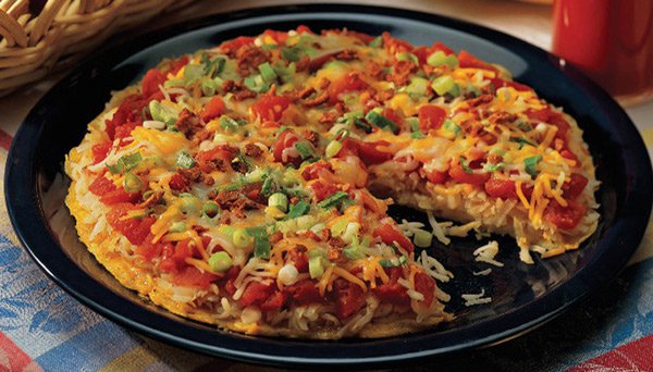 Open Face Omelette | Red Gold Tomatoes