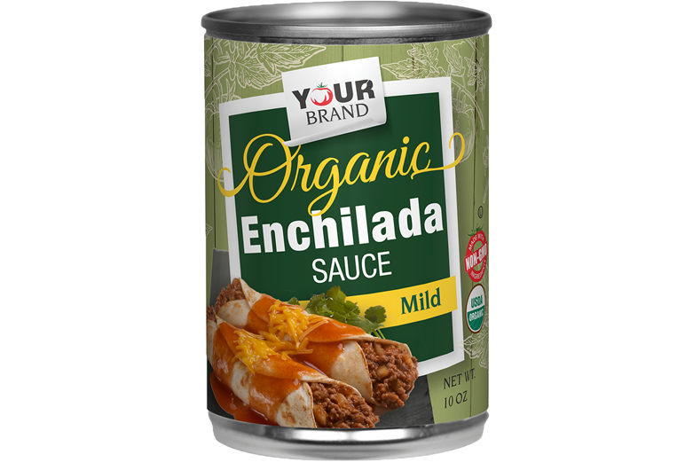 10 oz Organic Red Mild Enchilada Sauce | Red Gold Tomatoes