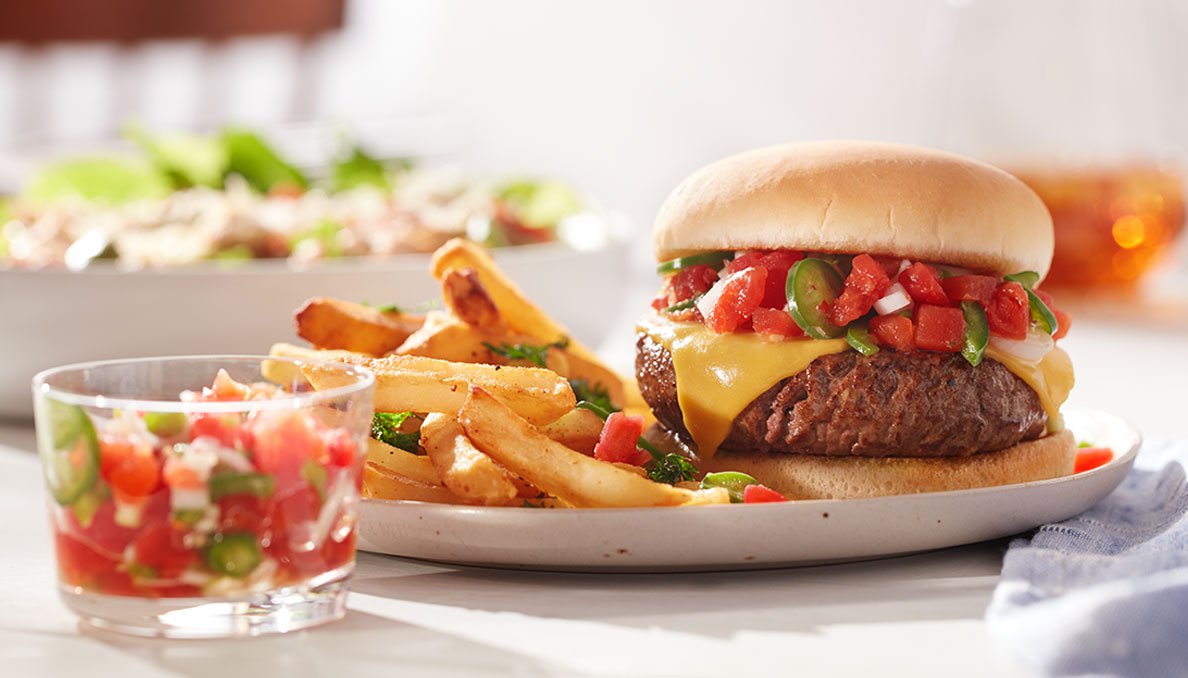 Redpack Burger - Red Gold Tomatoes