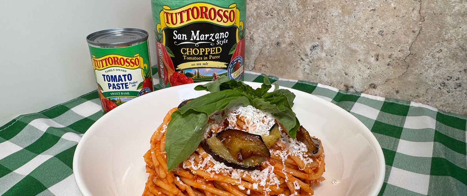 Pasta alla Norma - Red Gold Tomatoes